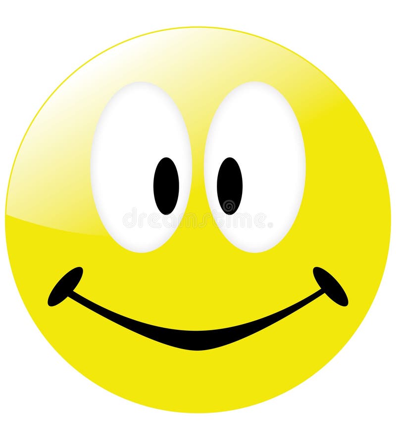 Visage souriant illustration de vecteur. Illustration du sourire - 8604646