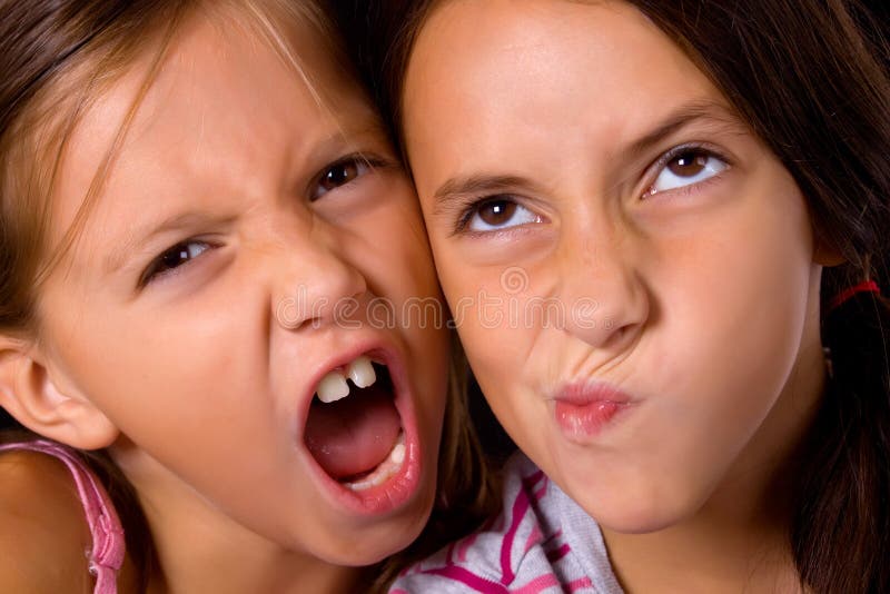 Visages drôles photo stock. Image du gosses, visage, gosse - 11046486