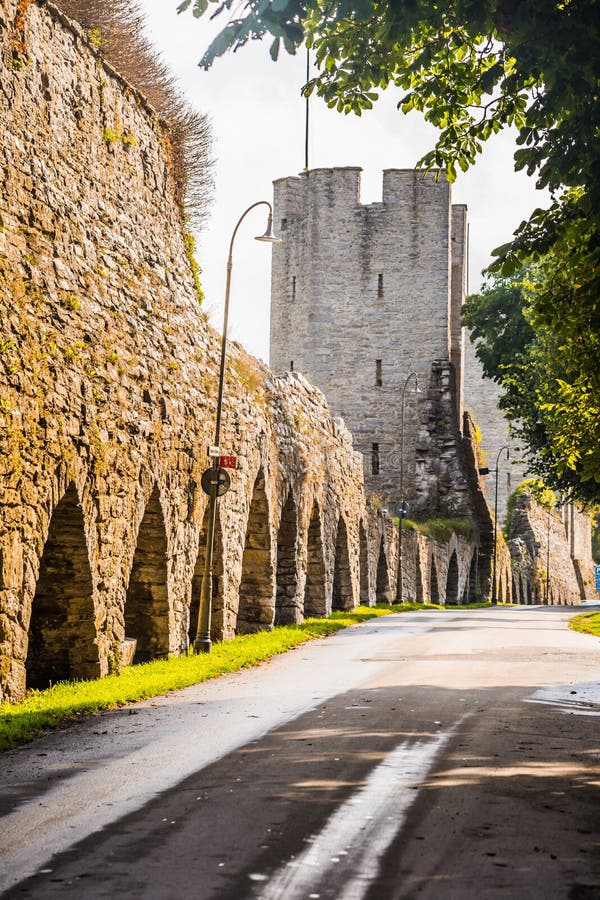 Visby - September 23, 2018: Old Town of Visby in Gotland, Sweden ...