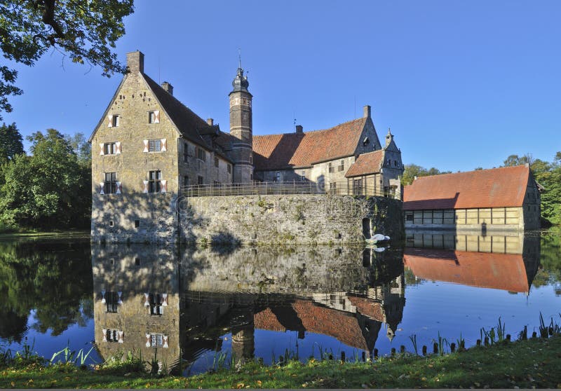 Vischering Castle stock image. Image of moat, castles - 18386365