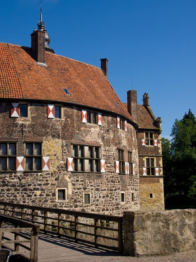 Vischering Castle stock photo. Image of fortification - 30599882
