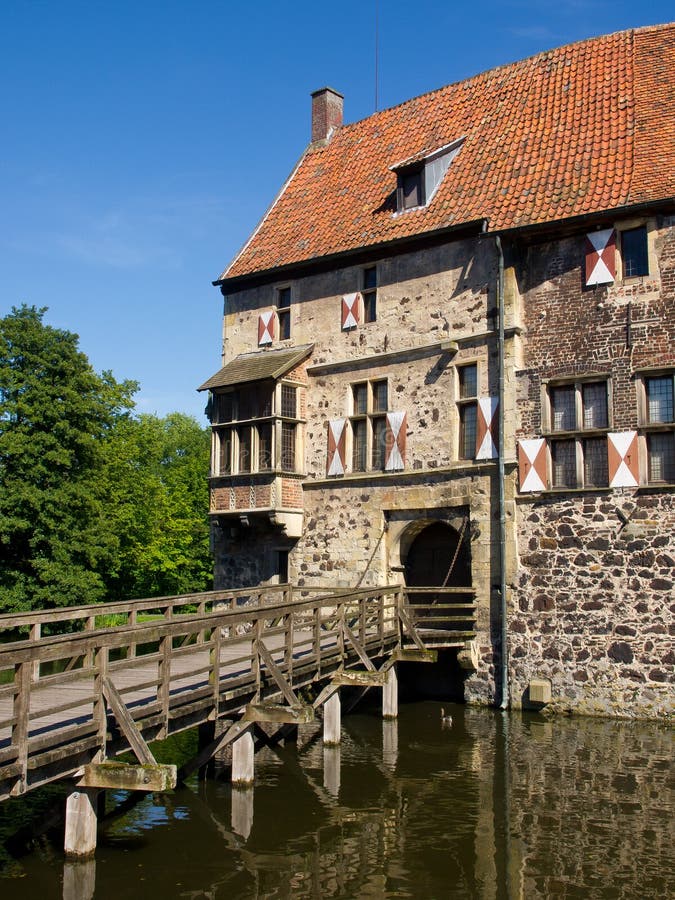 Vischering Castle stock photo. Image of fortification - 30599882