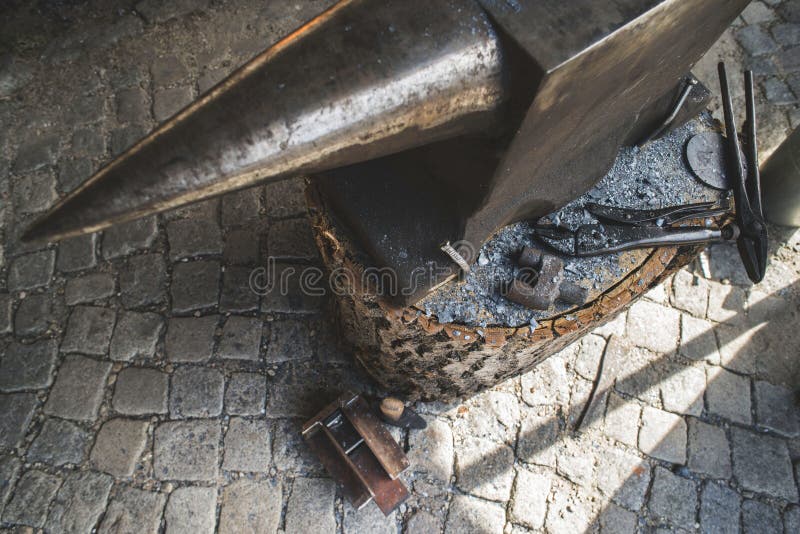 Anvil stock image. Image of power, manufacturing, artistic - 4777727