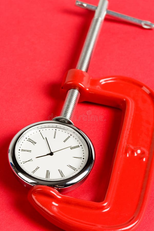 Vise Grip and Clock stock photo. Image of working, beat - 11599550