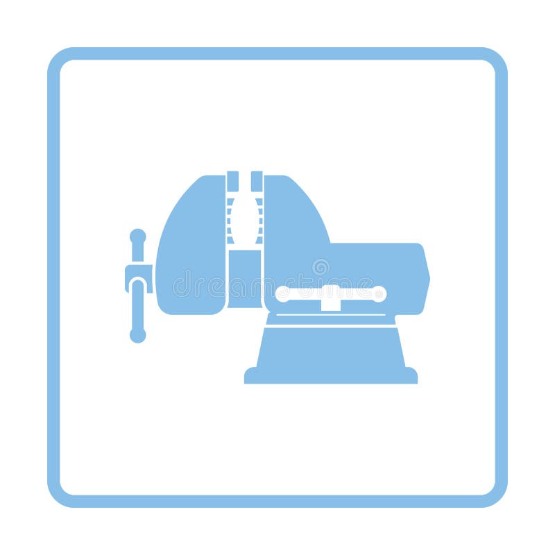 Vise icon stock vector. Illustration of physical, machine - 125217104