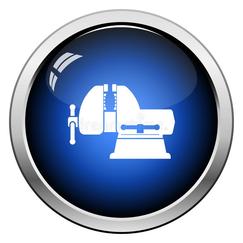 Vise icon stock vector. Illustration of silhouette, shape - 145279417