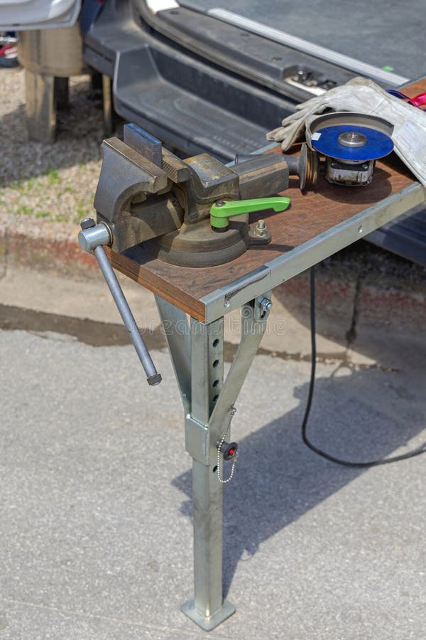 Vise Press Cast Iron stock photo. Image of cast, transport - 357721108