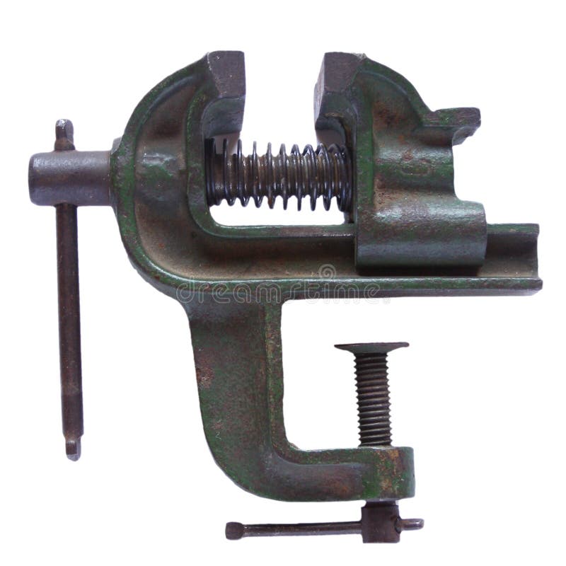 Bench vice stock image. Image of cast, metal, iron, handle - 7723039