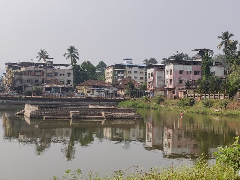 Vishnu Lake, Goregaon, Raigad District Stock Photo - Image of lake ... Vishnu Lake, Goregaon, Raigad District Stock Photo - Image of lake ...