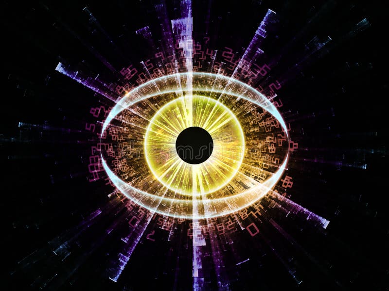 Visión del futuro stock de ilustración. Ilustración de vivo - 24385604