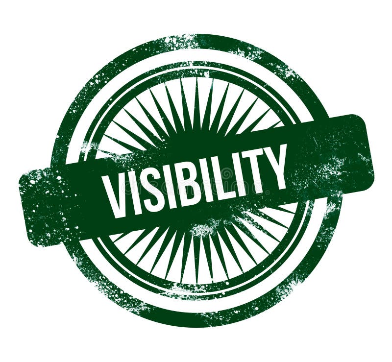 Visibility Poster Stock Illustrations – 588 Visibility Poster Stock ...