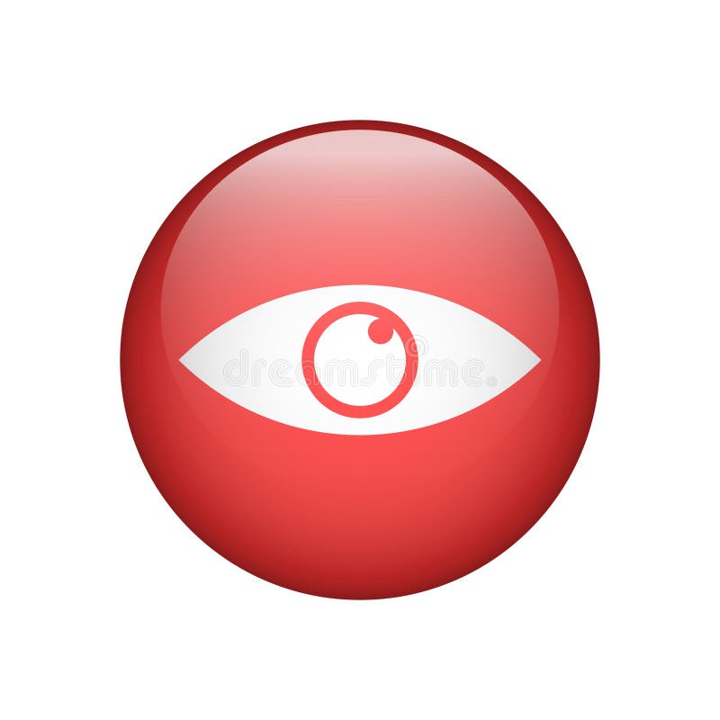Visible Eye Icon Shape Vector Stock Illustrations – 682 Visible Eye ...
