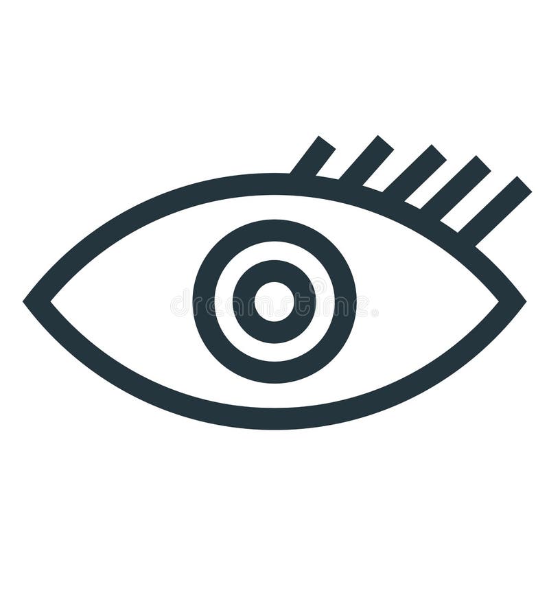 Visible Icon Vector Isolated On White Background, Logo Concept O Stock ...