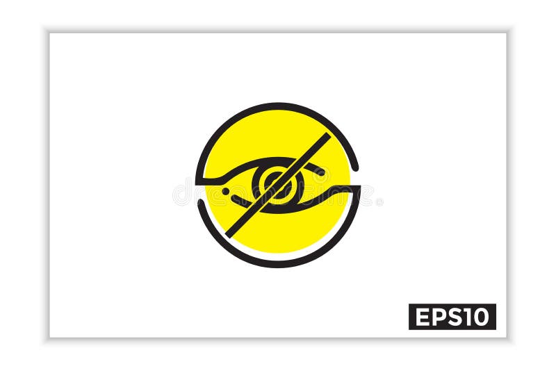 Visible and Invisible Icons, Hide Icons, Invisible Logos, Illustrations ...