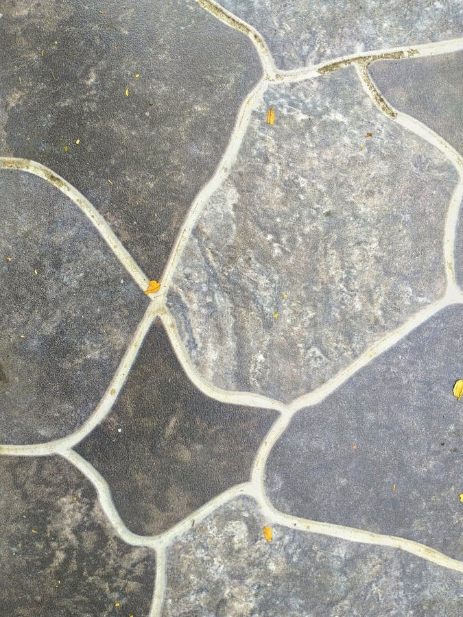 The Texture of the Road Pavement Floor is Visible with a Good Pattern ...