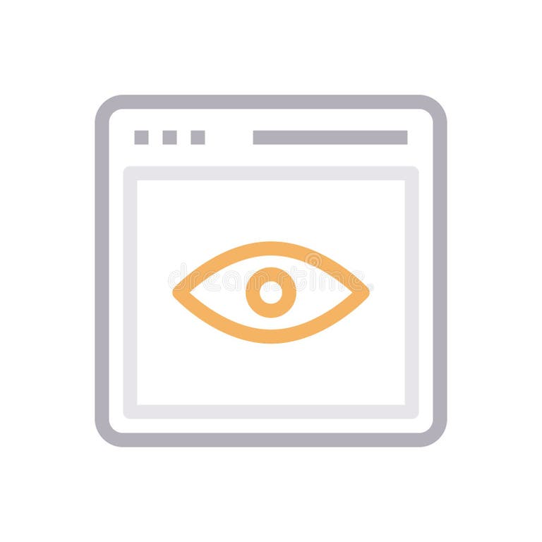 Visible Vector Color Line Icon Stock Vector - Illustration of ...