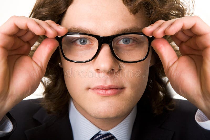 Vision stock photo. Image of adult, looking, executive - 12585992