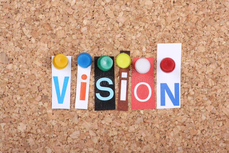 Vision stock photo. Image of future, letters, foresight - 17280596