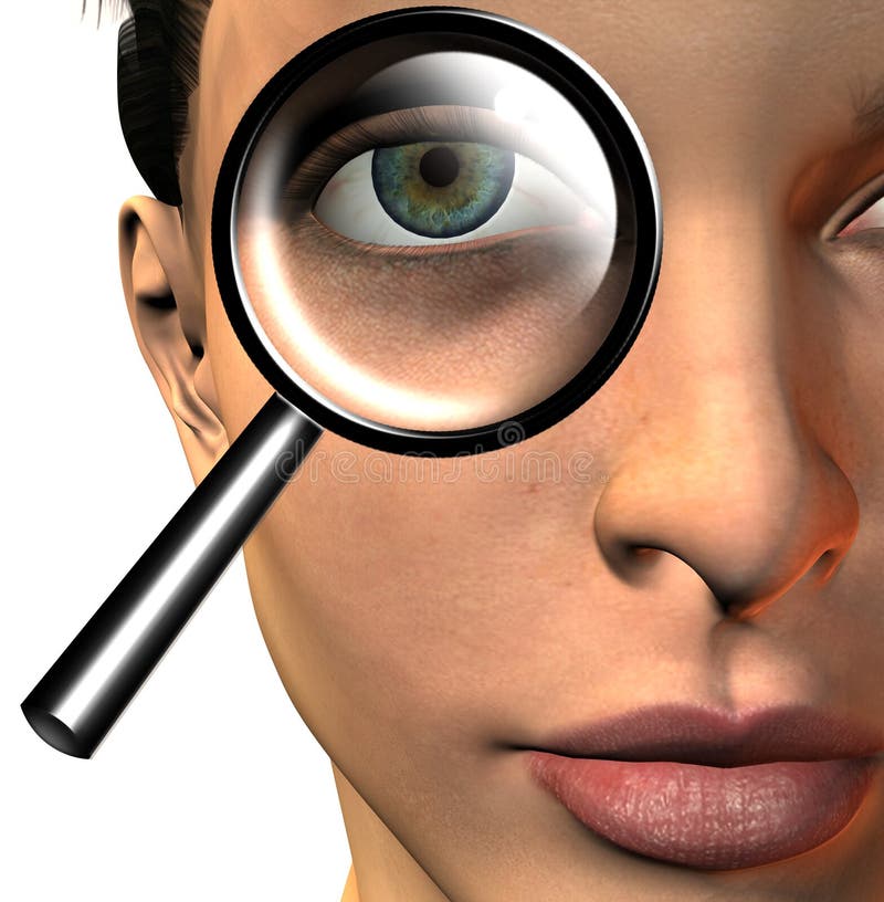 Vision stock photo. Image of isolated, search, pretty - 2142496