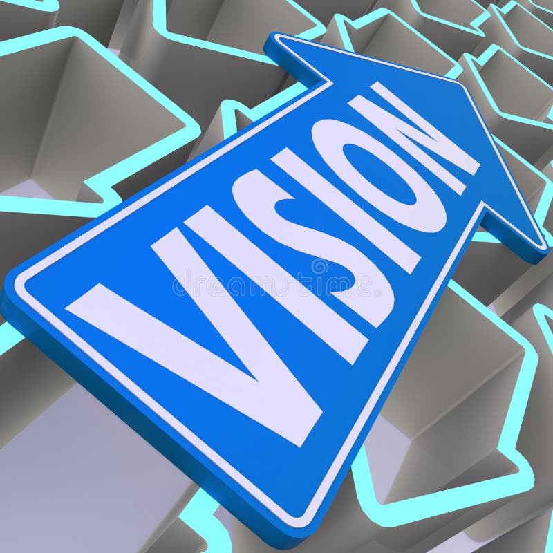 Vision blue stock illustration. Illustration of sageness - 45790439
