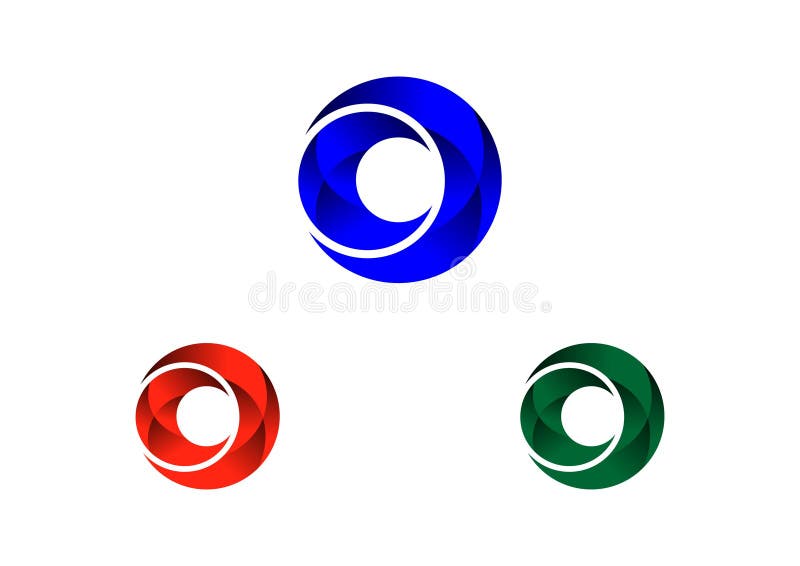 Vision Circle Icon Vector Silhouette Stock Vector - Illustration of ...