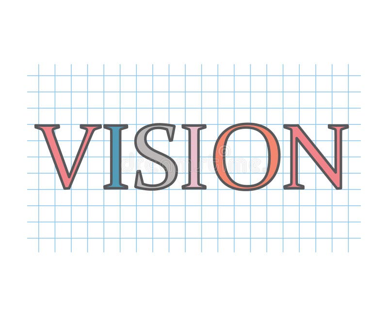 Vision Concept- Vector Illustration Stock Vector - Illustration of ...