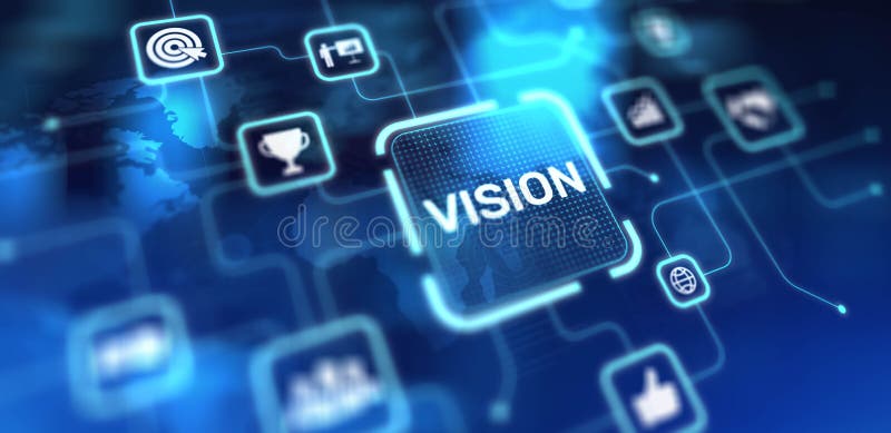 Vision Defining Future Goals and Strategic Direction, Projection on a ...