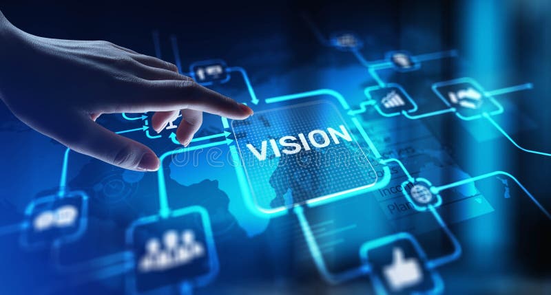 Vision Defining Future Goals and Strategic Direction, Projection on a ...