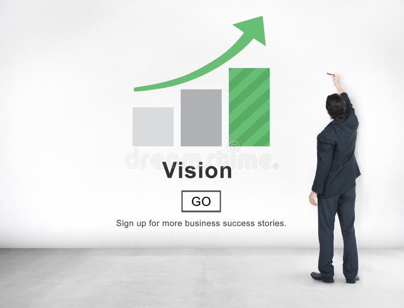 Vision Direction Future Inspiration Mission Plan Concept Stock Image ...