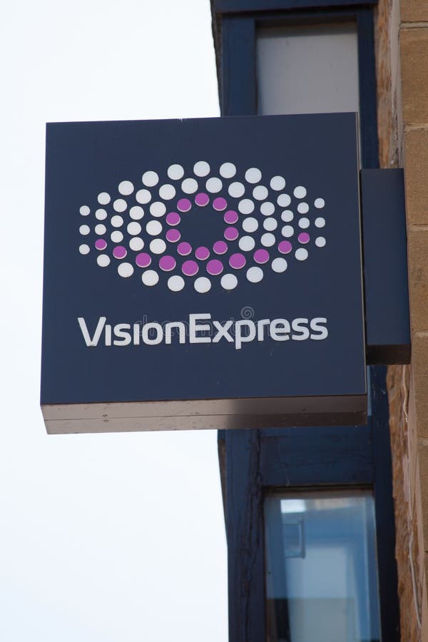 Vision Express Swindon editorial image. Image of sign - 151390035