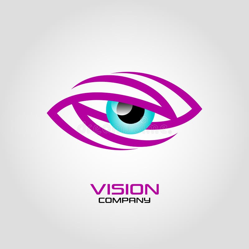 Modern Vision and Eye Logo. Vector Illustration Stock Vector ...
