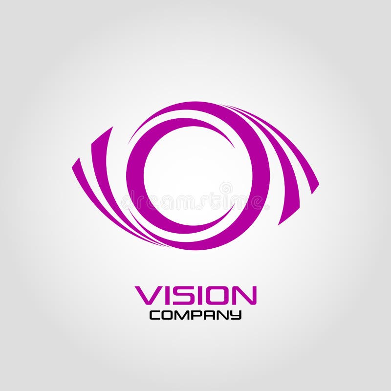 Modern Vision and Eye Logo. Vector Illustration Stock Vector ...