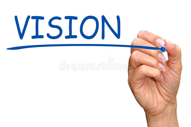 Our vision background stock image. Image of vision, chalkboard - 40008857