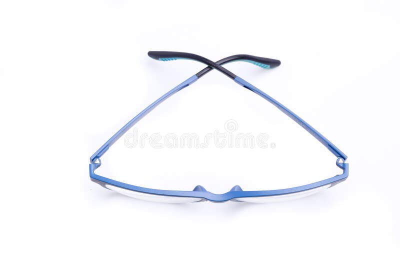 Vision glasses from above stock photo. Image of presbyopia - 274550474