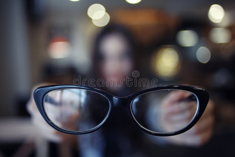 Vision glasses stock image. Image of smile, adult, closeup - 63150411