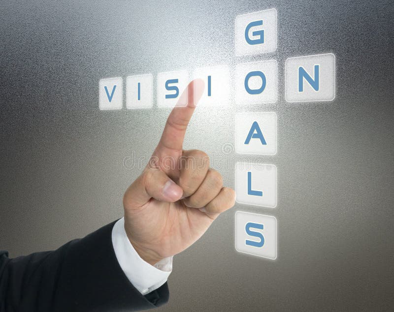 Vision and goals stock photo. Image of strategy, goal - 61853354