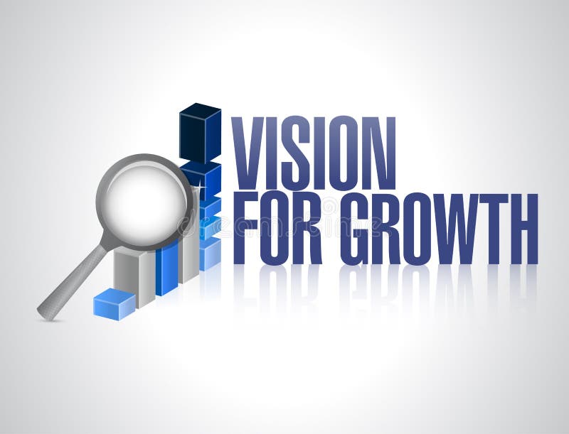 Vision And Future Road Sign Cycle Stock Illustration - Illustration of ...