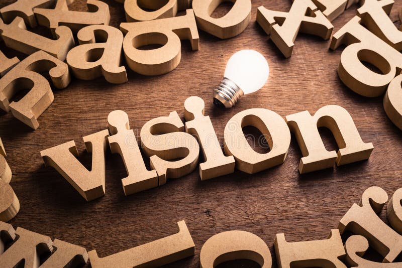 Vision Idea Topic stock image. Image of experience, education - 128417397