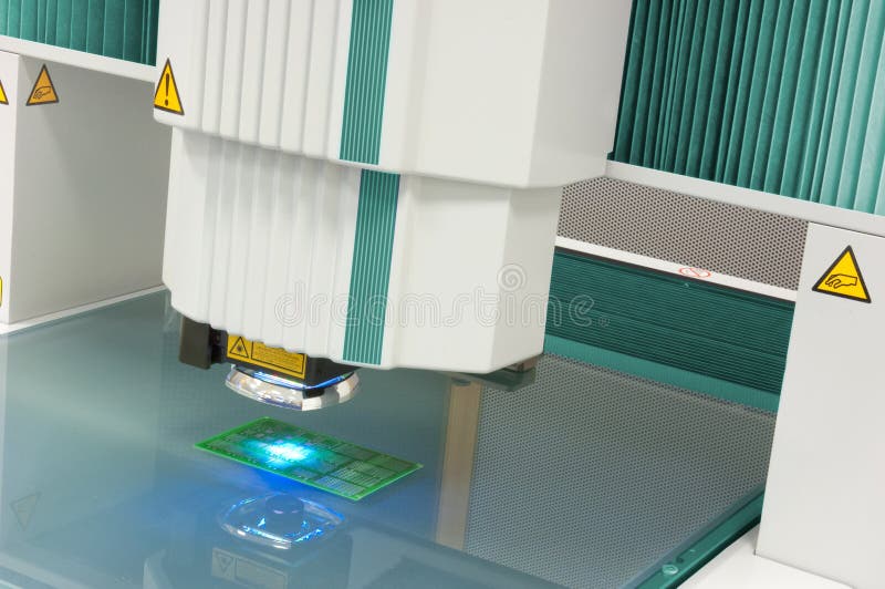 Vision measuring system stock image. Image of instrumentation - 15325555