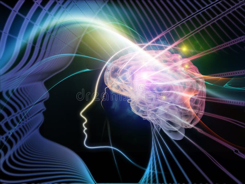 Vision of the Mind stock illustration. Illustration of intellect - 42716744