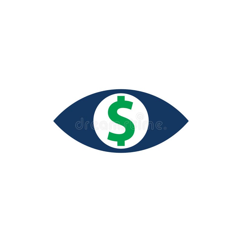 Vision Money Logo Icon Design Stock Vector - Illustration of camera ...