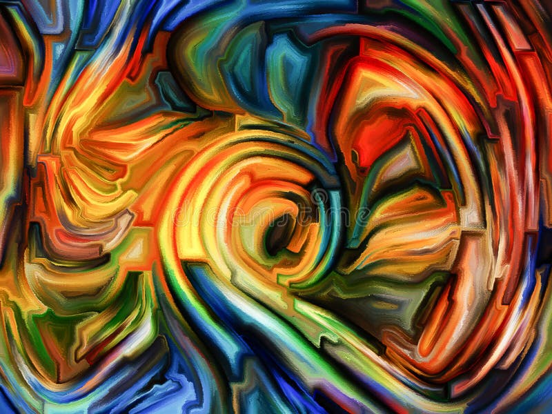 Vision of Pattern stock illustration. Illustration of color - 128090187