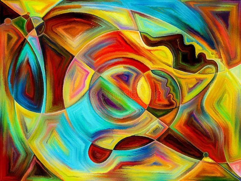 Vision of Perception stock illustration. Illustration of abstract ...