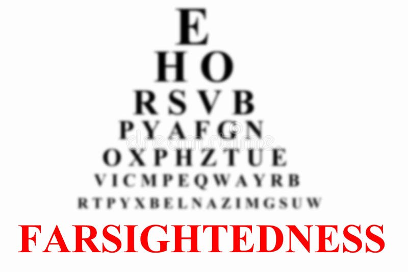 Vision problem concept stock illustration. Illustration of monoyer ...