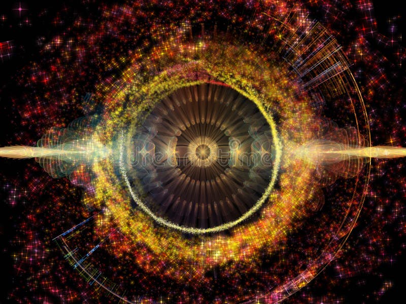 Vision of Radial Oscillation Stock Illustration - Illustration of ...