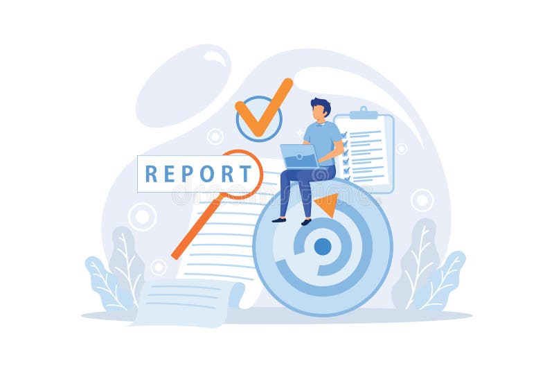 Vision and Scope Document Abstract Concept Vector Illustration. Stock ...