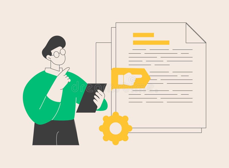 Vision and Scope Document Abstract Concept Vector Illustration. Stock ...