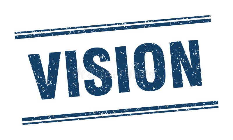 Vision Stamp. Vision Square Grunge Sign Stock Vector - Illustration of ...