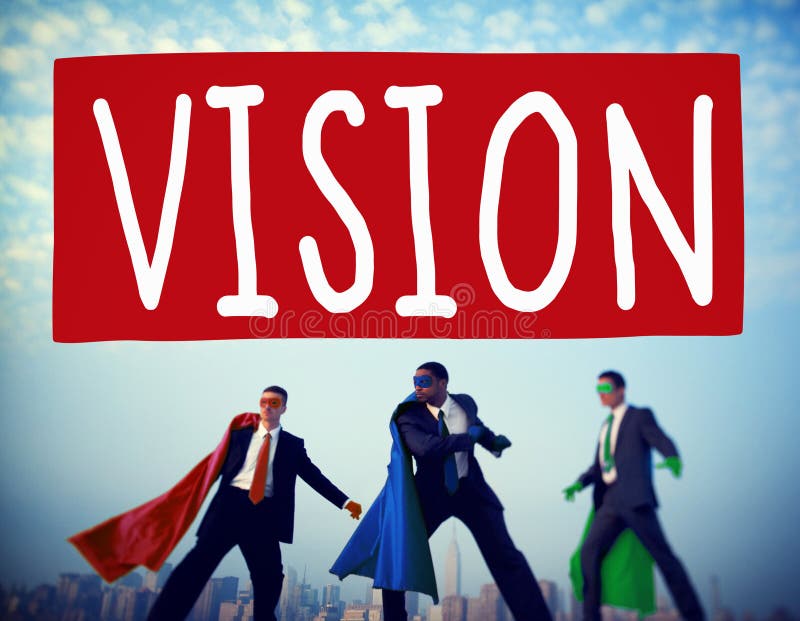 Vision Strategy Palnning Target Direction Concept Stock Photo - Image ...