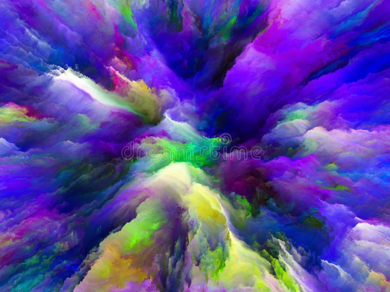 Vision of Surreal Paint stock illustration. Illustration of design ...